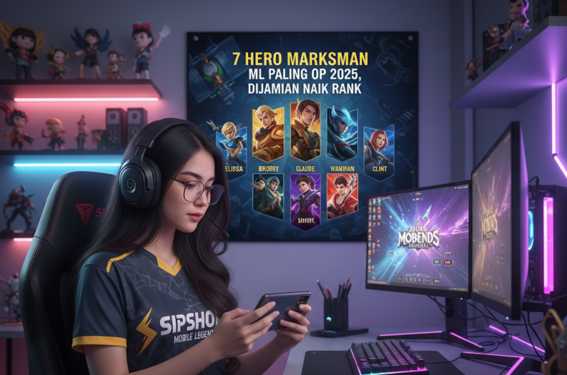 7 Hero Marksman ML Paling OP 2025, Dijamin Naik Rank - SipShop Blog