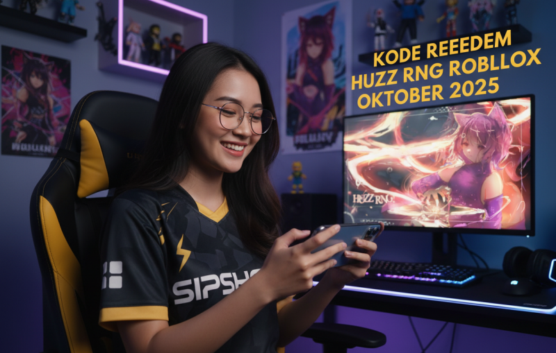 Kode Redeem HUZZ RNG Roblox Oktober 2025 - SipShop Blog