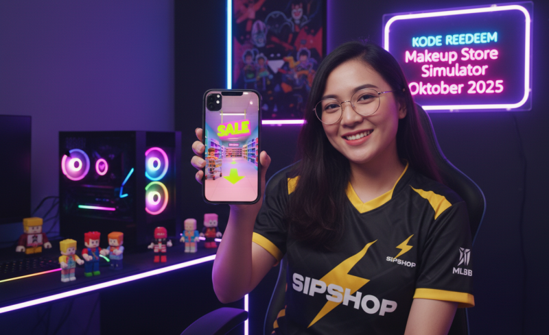 Kode Redeem Makeup Store Simulator Roblox Oktober 2025 - SipShop Blog