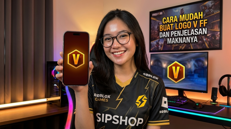 Cara Mudah Bikin Logo V FF + Penjelasan Artinya - SipShop Blog
