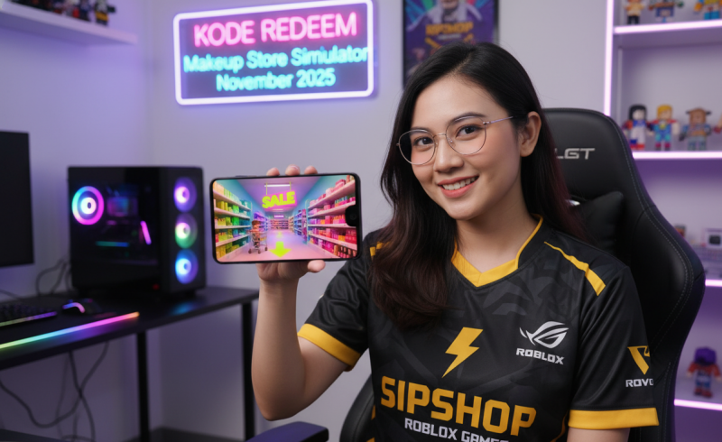 Kode Redeem Makeup Store Simulator Roblox November 2025 - SipShop Blog