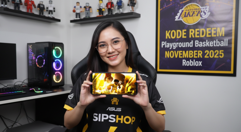 Kode Redeem Playground Basketball Roblox November 2025 - SipShop Blog