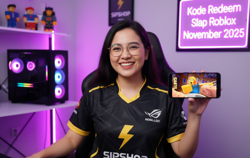 Kode Redeem Slap Roblox November 2025 - SipShop Blog