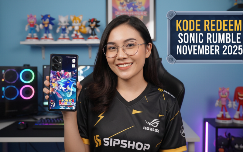 Kode Redeem Sonic Rumble November 2025 - SipShop Blog