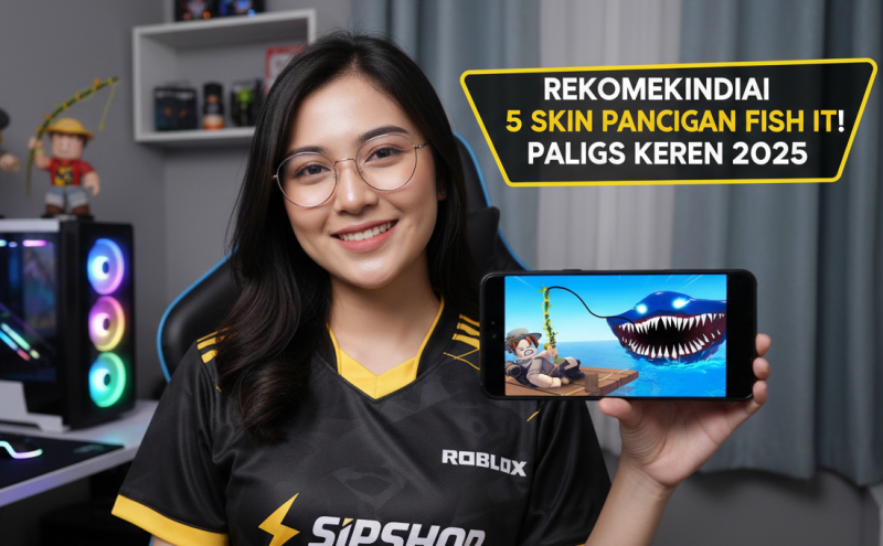 Rekomendasi 5 Skin Pancingan Fish It! Paling Keren 2025 - SipShop Blog