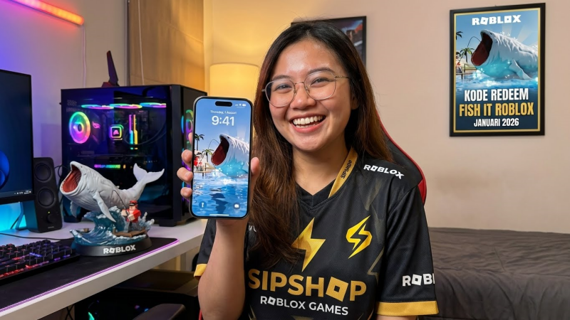 Kode Redeem Fish It Roblox Januari 2026 - SipShop Blog