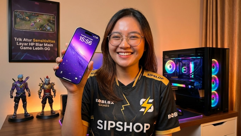 Trik Atur Sensitivitas Layar HP Biar Main Game Lebih GG - SipShop Blog