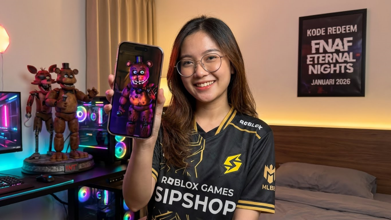 Kode Redeem FNAF Eternal Nights Januari 2026 - SipShop Blog